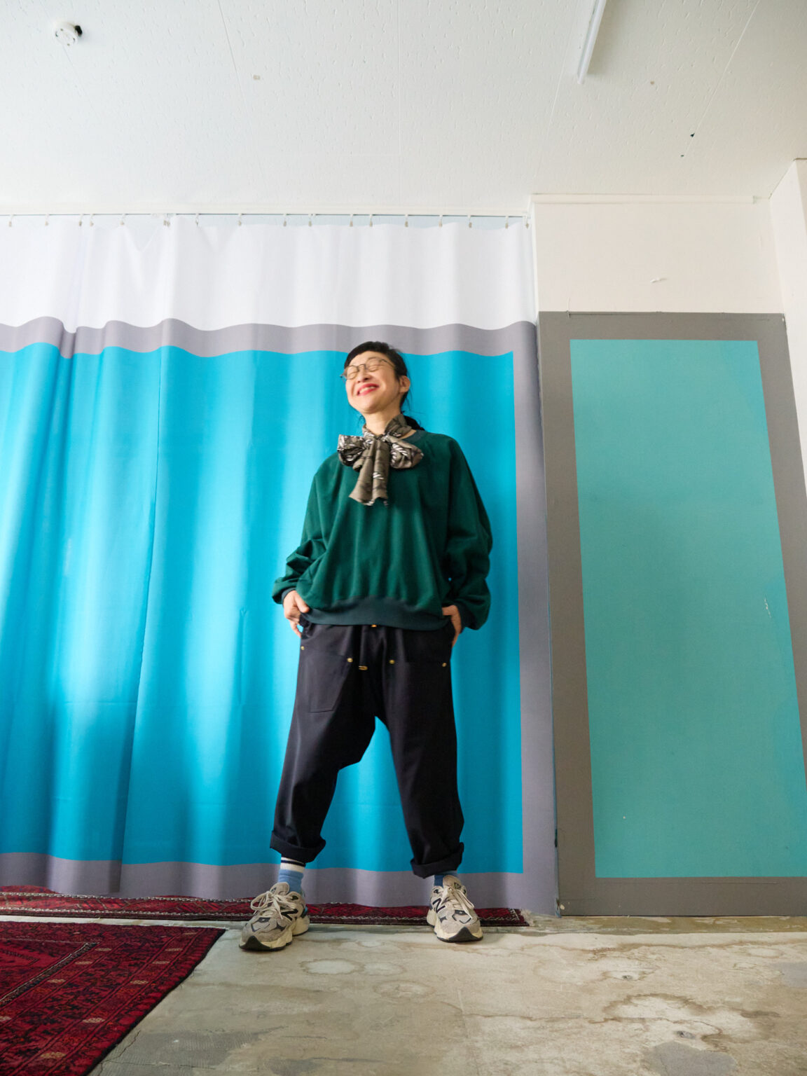 Rope Shape Sweat Ever Green [Now in stock!] | eriutsugi｜つくる 伝える 楽しむ